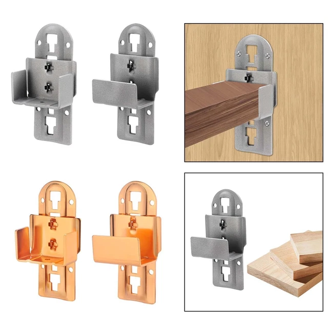 BED RAIL BRACKET Hinge for Wood Headboard Heavy Duty DIY Bracket ...