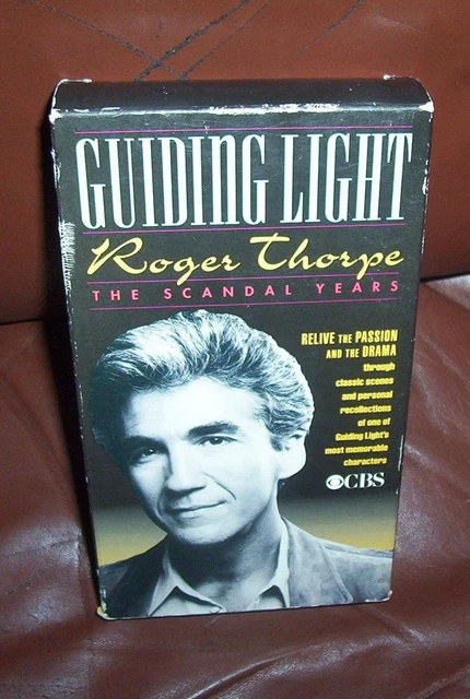 GUIDING LIGHT ROGER Thorpe the Scandal Years VHS Relive the Passion ...