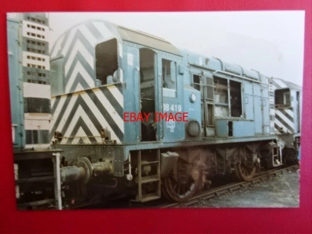 PHOTO BR Class 08 Shunter No 08419 (3) £1.00 - PicClick UK