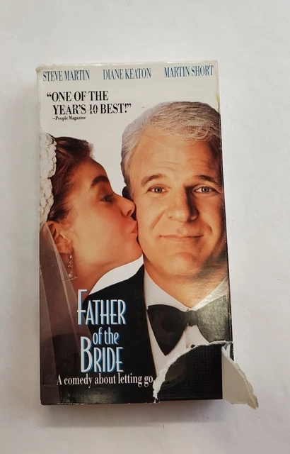 FATHER OF THE Bride VHS Tape - Steve Martin Diane Keaton £11.82 ...