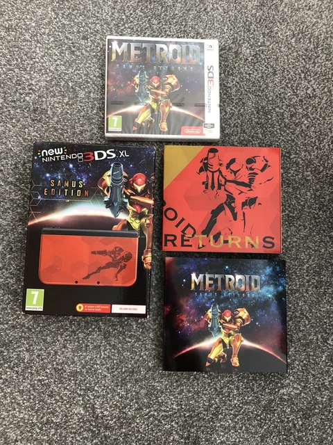 NINTENDO 3DS XL console Metroid Samus Returns Limited Edition Console ...