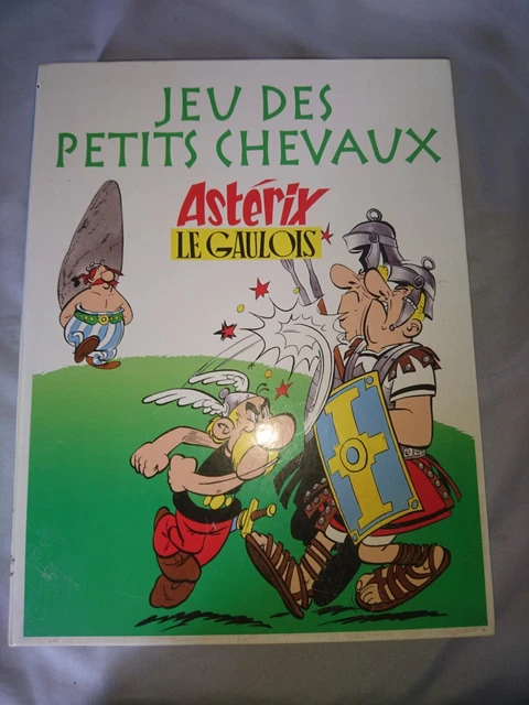 VINTAGE PETIT HORSE Board Game Asterix Le Gaulois Edit Albert Rene £25. ...