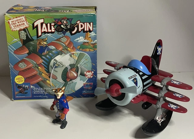 SUPER BALOO TALESPIN Playmates Avion Plane Tri-Wing Terror EUR 95,00 ...