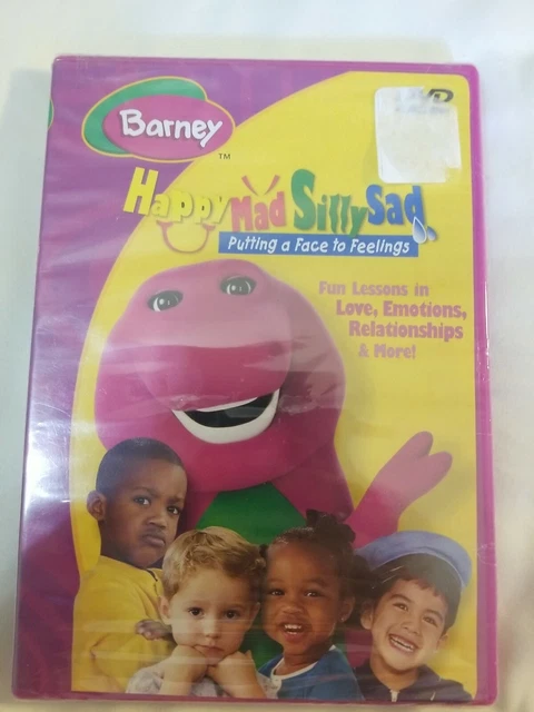 BARNEY - HAPPY Mad Silly Sad: Putting A Face To Feelings (DVD, 2003 ...