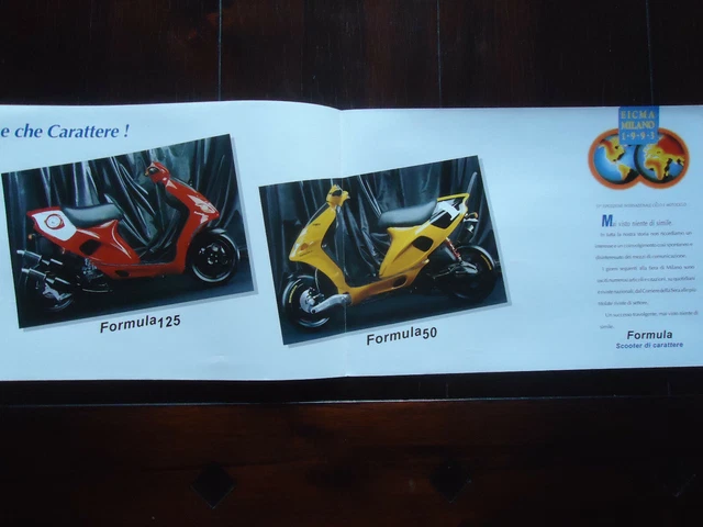 PROSPEKT FORMULA 50 125 ITALJET moto Scooter Brochure Prospetto £8.46 ...