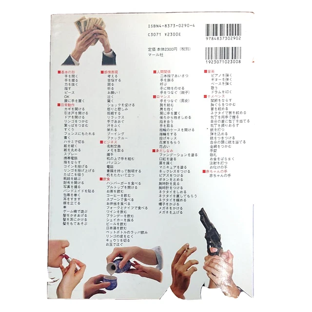 HOW TO DRAW HANDS Pose Art Reference Book Collection 4 Anime Manga ...