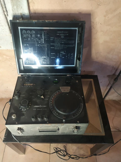 RARE ANCIEN INSTRUMENT DE MESURE RLC Pont Modele Z312 Electronique de ...