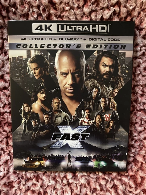 FAST X (4K UHD + Blu-ray + Numérique, 2023) Neuf avec Slip Edition ...