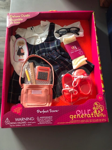 OUR GENERATION DELUXE School Uniform Outfit £16.99 - PicClick UK