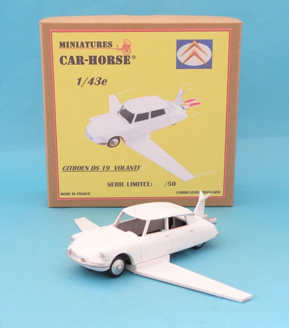 CAR-HORSE CITROEN DS 19 volante Fantomas style Dinky JRD CIJ fin de ...