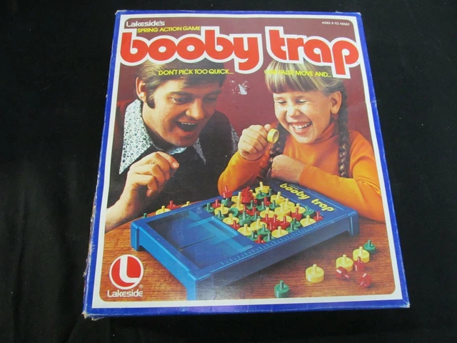 VINTAGE 1970'S LAKESIDE Booby Trap Game Complete £16.43 - PicClick UK