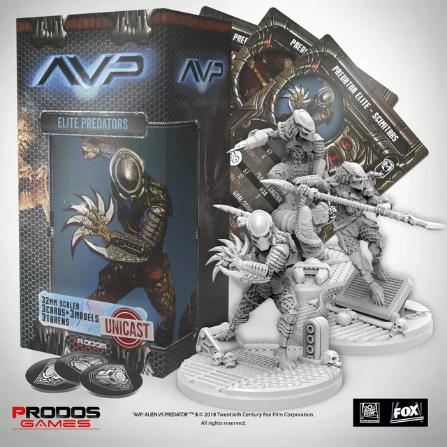 AVP ALIEN VS Predator Elite Predators miniature Prodos Games brand New ...