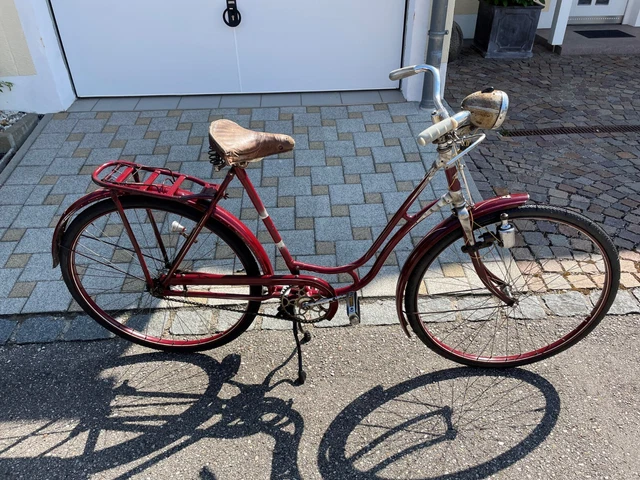 ORIGINAL WANDERER FAHRRAD 28 Zoll Oldtimer Fahrrad mit Wulstreifen Bj ...