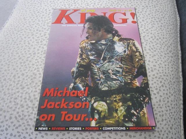 MICHAEL JACKSON ,KING of pop magazine issue 10 ,1997 £10.00 - PicClick UK