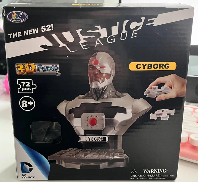 DC COMICS JUSTICE League CYBORG 3D Puzzle - 72 piece Jigsaw New £7.48 ...