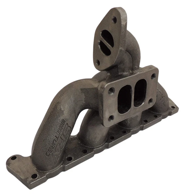 VW MKIV GTI T3 Twin Scroll Top Mount Flange Turbocharger Exhaust ...