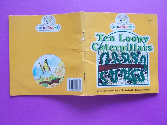 COCKY'S CIRCLE LITTLE BOOKS - TEN LOOPY CATERPILLARS by JOY COWLEY ...