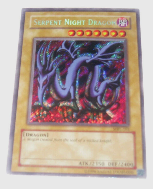 YUGIOH SERPENT NIGHT Dragon Secret Raro Illimitato-Leggermente Giocato ...