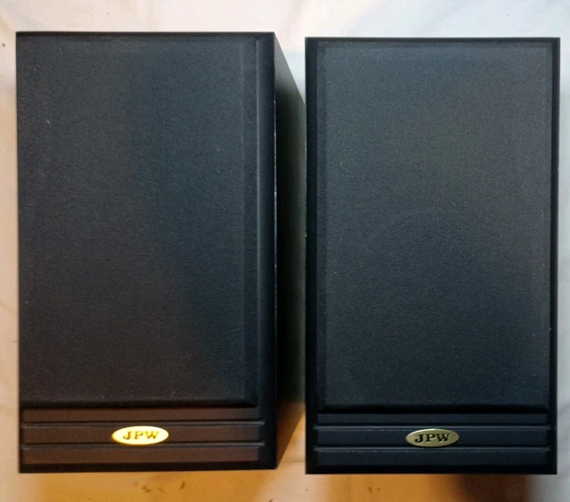 JPW ML 510 2 Way Loudspeaker System 6 Ohms 70 watts 89 Db/watt. Black ...