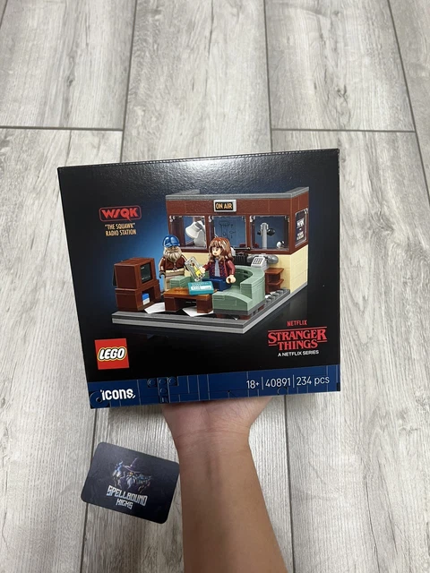 LEGO STRANGER THINGS 40891 WSQK The Squawk Radio Station New & Sealed ...