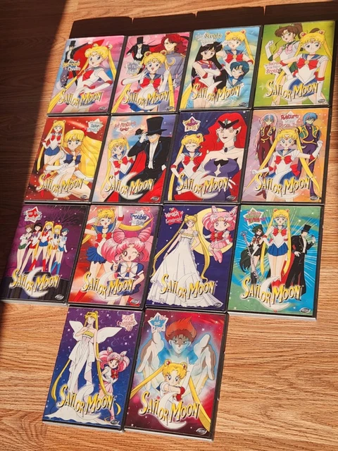 SAILOR MOON DIC/ ADV Complete DVD Set Seasons 1 & 2 Rare Out of Print ...