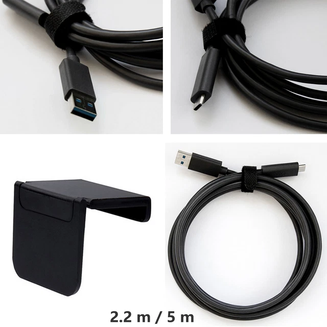 CAMERA LENS CAP Data Cable Type-C Extension Cable for Logitech C1000E/S ...
