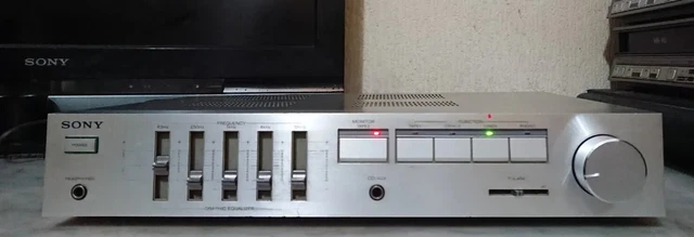 SONY TA-AX35 AMPLIFICATORE Con Equalizzatore Integrato Vintage Anni 80 ...
