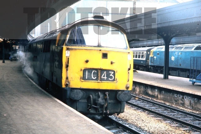 35MM SLIDE BR British Railways Diesel Loco Class 52 D1056 Paddington 1975 Orig £4.39 - PicClick UK