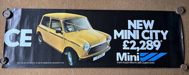 CLASSIC MINI POSTER Handbook Manual COOPER PARTS LEYLAND ROVER AUSTIN ...