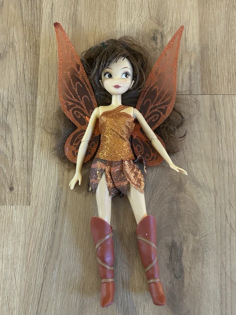 DISNEY STORE OFFICIAL Tinkerbell Fawn Fairy Doll With Flutter Wings £30 ...