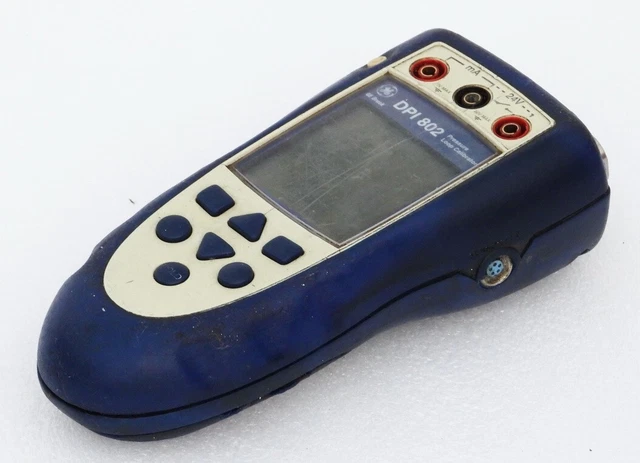 GE DRUCK DPI 802 Portable Numérique Double Pression Indicateur Et Loop ...