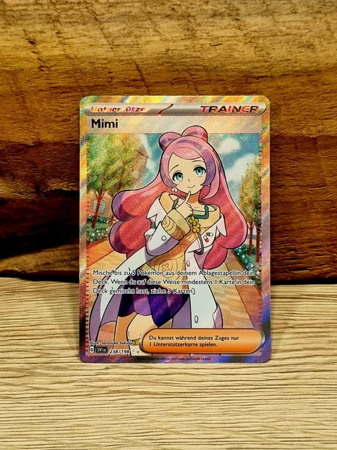 MIMI 238/198 FULLART Karmesin und Purpur Pokemon Karte Deutsch EUR 11,99 - PicClick DE