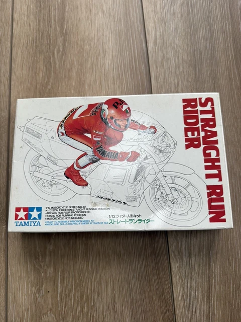 TAMIYA 1/12 SCALE Kenny Robert’s GP bike Rider figure EUR 30,10 ...