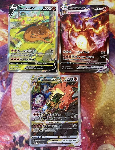 CHARIZARD V/VMAX/VSTAR SWSH260 SWSH261 SWSH262 UPC Promo Pokemon Card ...