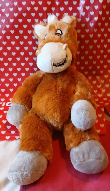 REDWINGS HORSE SANCTUARY smiling Horse Donkey Plush Toy 37cm great ...