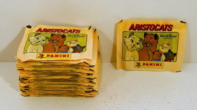 RARE 1 PANINI Sticker Album Pack Factory Sealed Unopened 1986 Disney ...