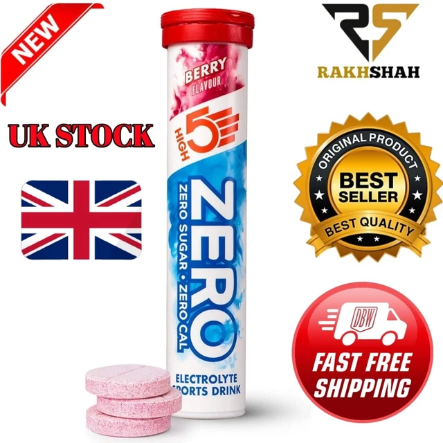 HIGH5 ZERO ELECTROLYTE Tablets | Hydration Tablets Enhanced with ...