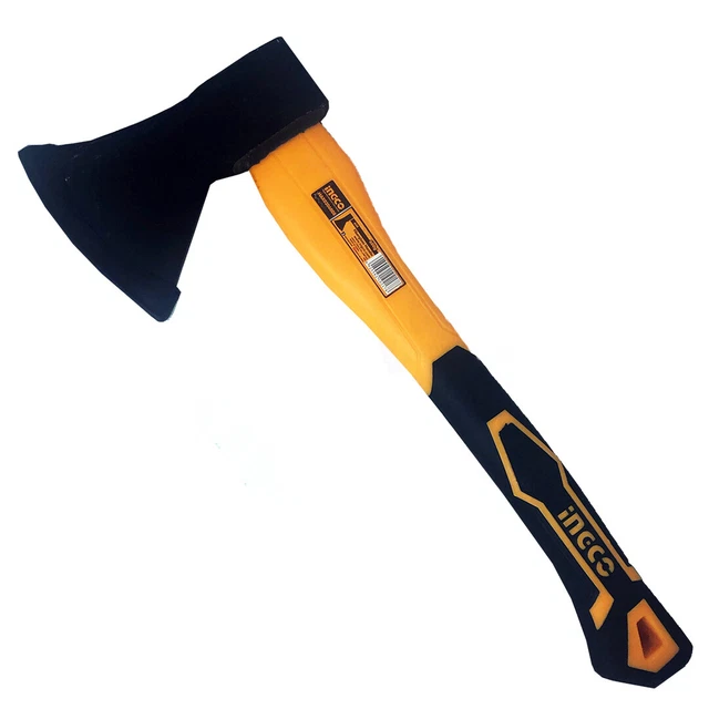 INGCO ACCETTA ASCIA DA TAGLIO SPACCALEGNA DA 600 Gr Acciaio in Carbonio ...