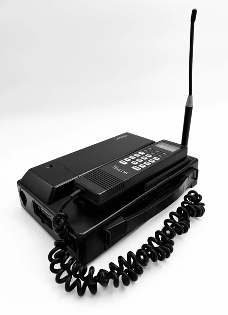 VARY RARE BRITISH Telecom BT Amber NEC Transportable vintage mobile ...