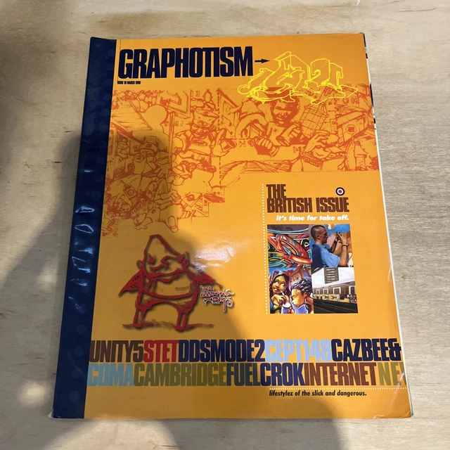 GRAPHOTISM GRAFFITI MAGAZINE Issue 10 - The British Issue - 1998 VGC £26.20 - PicClick UK