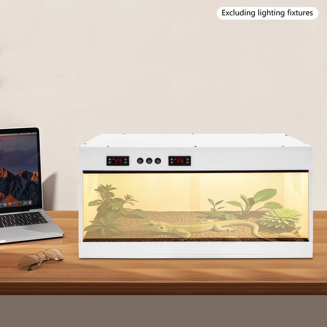 REPTILE LOUNGE HABITAT with Glass Sliding Door and Intelligent ...