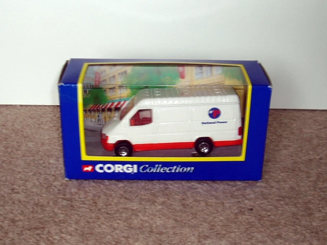 CORGI FORD TRANSIT Smiley Face (model 58104) National Power EUR 17,37 ...