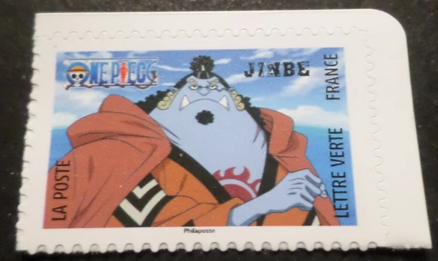 ONE PIECE MANGA Jinbe Stamp France 2025 Self-Adhesive Comic New MNH £2. ...