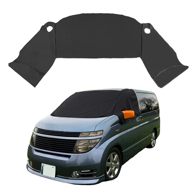 SCREEN COVER BLACK Out Blind For Elgrand E51 Window Wrap Frost Black ...