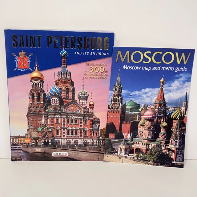 2004 SAINT PETERSBURG Russia Vacation Tourist Travel Guide Book with ...