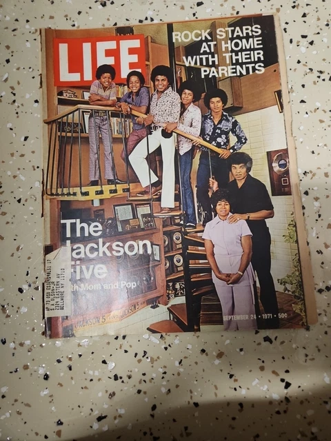 RARE LIFE MAGAZINE September 24 1971 The JACKSON FIVE MICHAEL.JACKSON ...