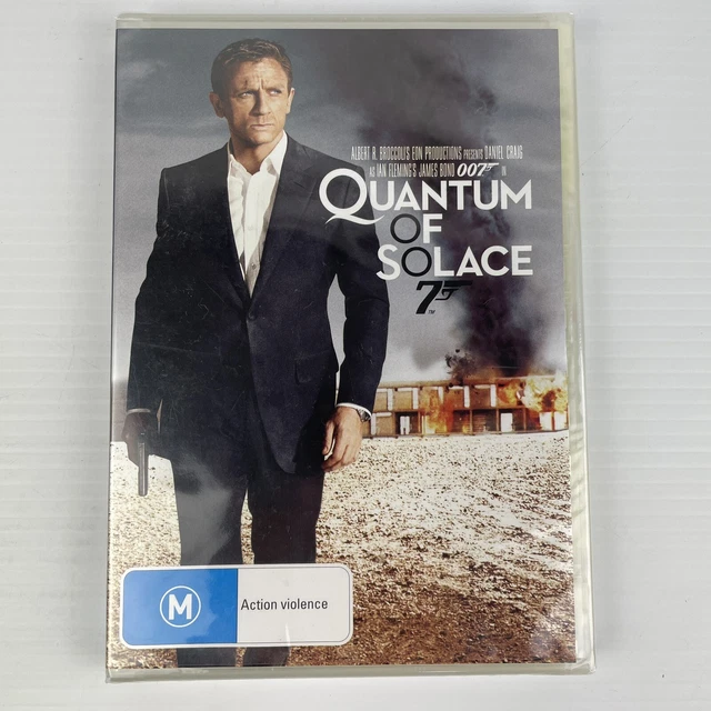 QUANTUM OF SOLACE DVD 2012 James Bond 007 Daniel Craig BRAND NEW & SEALED R4 $12.50 - PicClick AU