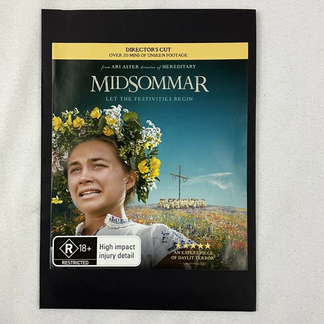 MIDSOMMAR - DIRECTOR'S Cut BLU RAY (2019 Ari Aster / Florence Pugh ...