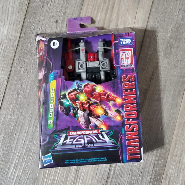 TRANSFORMERS GENERATIONS LEGACY Deluxe Class Red Cog Weaponizer Pack ...