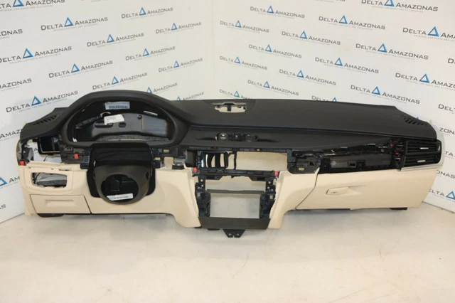 BMW X5 F15 dashboard instrument panel HUD dashboard beige instrument ...